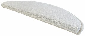 Vopi Nášlapy na schody Laguna krémová půlkruh, samolepící - 28x65 půlkruh (rozměr včetně ohybu)