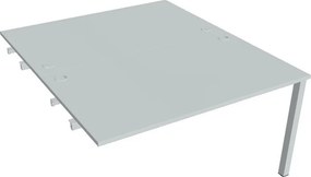 Hobis Kancelářský stůl řetězící Hobis USD 1400 R, deskaakát, černá černá