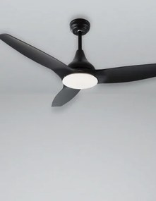 Stropní ventilátor Samoa 12.2 černé s dálkovým ovládáním