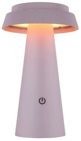 Globo 36624P - LED Stmívatelná solární dotyková lampa LED/4W/3,7W IP54 růžová