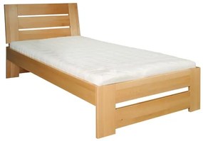 Drewmax Dřevěná postel 80x200 buk LK182 buk