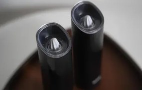 Huslog Elektrické mlýnky na koření černá / 25 W / 85 ml / 4 x AAA 1.5