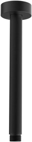 Sapho - Sprchové rameno stropní, 20 cm, matná černá 1205-05B