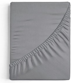 JERSEY PROSTĚRADLO JERS4 180X200 CM, VÝŠKA 30 CM ŠEDÉ
