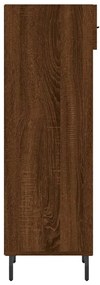 Botník hnědý dub 30 x 35 x 105 cm kompozitní dřevo