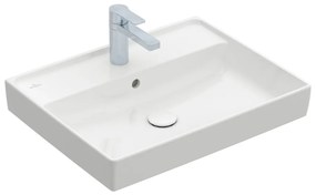 Villeroy & Boch Villeroy &amp; Boch COLLARO - Umyvadlo 650x470x160 mm, s přepadem, bílá Alpin CeramicPlus 4A3365R1