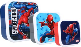 Svačinové boxy Spider-Man - sada 3 ks