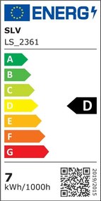 LA 1004679 OVALISK WL Sensor venkovní LED nástěnné přisazené svítidlo antracit CCT switch 3000/4000 K - BIG WHITE (SLV)