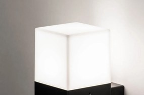 Venkovní designové nástěnné LED svítidlo Costa Rey Black Plus