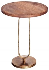 Odkládací stolek Elegance 60cm Mango mosaz/ 43611