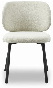 Designová jídelní židle Salgado bílá