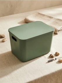 Sinsay - Úložný box s víkem - tmavě zelená