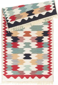 Koberec Kilim Prémiový vzor 80x150 cm Geometrie