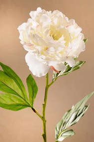 Paramit BLOOMING PEONY Aranžovací květina bílá 77 cm