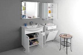 Aqualine Aqualine, ZOJA/KERAMIA FRESH skříňka horní 50x76x23cm, bílá, 51302