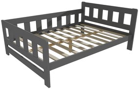Vomaks Dětská postel VMK010FB KIDS Rozměr: 140 x 200 cm, Barva: barva šedá