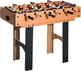 HOMCOM 4-v-1 víceúčelový hrací stůl - fotbal, hokej, stolní tenis a kulečník, 92 x 78 x 80 cm | Aosom