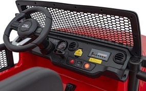 Ramiz Terénní autíčko OFF-ROAD 3.0 pro děti červené + dálkové ovládání + plynulý start + pásy + audio LED
