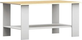 IDZ Konferenční stolek AGAWA 17, 110 cm Dub Hikora/Bílá