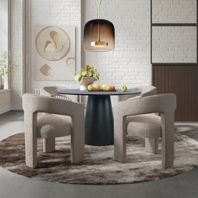 Designové čalouněné jídelní křeslo Leith - výběr z 18 provedení