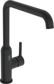 Hansa Vantis Style - Elektronická dřezová baterie, síťové napájení, Bluetooth, matná černá 5421220933