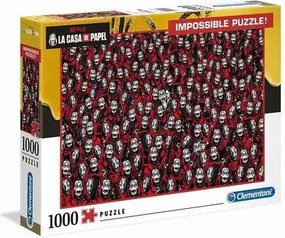 Clementoni PUZZLE Impossible - La Casa de Papel / 1000 dílů / od 14 le