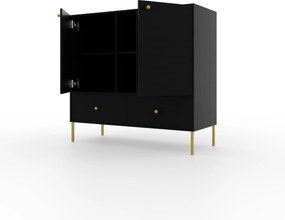 ADRK Furniture Komoda 2D 2S 2P Tili ADRK-CHES-TIL-2D-2S-2P-B