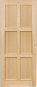 Hrdinka Kazetové dveře Kara F 70 cm Pravé
