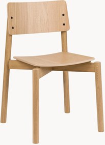 Stohovatelná dřevěná jídelní židle Wem