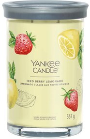 Yankee Candle – Signature Tumbler svíčka Iced Berry Lemonade (Ledová limonáda) Velikost: střední 340 g