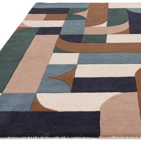 Tribeca Design Kusový koberec Blondie Klotski Teal Rozměry: 160x230 cm