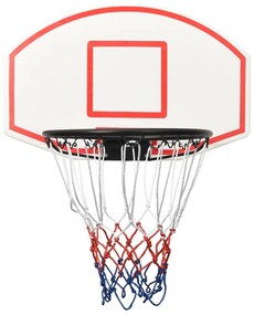 Basketbalový koš bílý 71x45x2 cm polyethylen - Default Title
