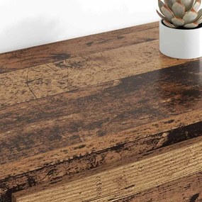 Konzole 2 ks Staré dřevo 70 x 35,5 x 67,5 cm Kompozitní dřevo 3402665
