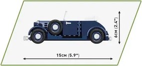 COBI 2262 Horch830BK Cabriolet / 1:35 / 243 kostek / od 8 let