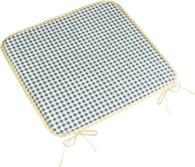 Bellatex Sedák BERTA hladký 40x40 cm Kostička šedá