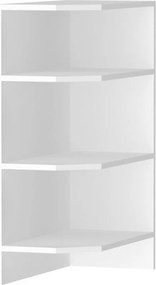 Casarredo - Komfort nábytek Spodní kuchyňská skříňka DPO ukončovací, bílá