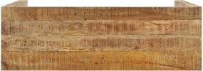 Konzolový stolek 110 x 35 x 76 cm masivní mangovníkové dřevo 337270