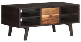 Konferenční stolek 100 x 50 x 45 cm masivní recyklované dřevo,  287857