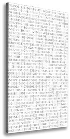 Wallmuralia Vertikální Vertikální Foto obraz na plátně do obýváku Binární kód 50x100