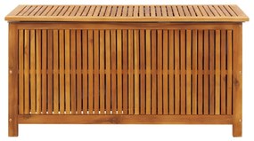 Zahradní úložný box - masivní akáciové dřevo | 113x50x58 cm