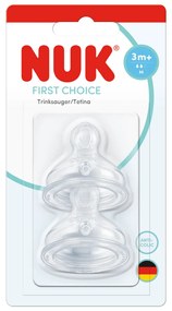 NUK First Choice savička vel M (3+m) 2 ks