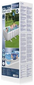 Bestway 56456 Zahradní bazén Power Steel 412 cm x 201 cm x 122 cm
