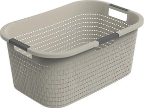 ROTHO Koš na čisté prádlo COUNTRY 40 L - cappuccino