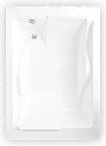 Roth Speciální obdélníková akrylátová vana AMORE Varianta: rozměry: 180x120 cm - (AMORE 180 - 9720000)