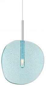 Lollipop, glass shape B light blue Lasvit