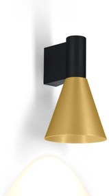 Nástěnné designové svítidlo Odrey Wall 1.4 Barva: Černá / Zlatá