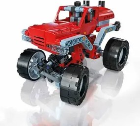 Clementoni SciencePlay Mechanics: Monster truck - 10 modelů / 200 dílk