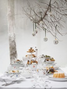 KÄHLER Porcelánová vánoční baňka Hammershøi Christmas 2021, multi barva, porcelán