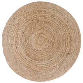 Kulatý koberec Ramiko z juty 120 cm