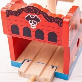 Bigjigs Rail Pirátská galéra / od 3 let